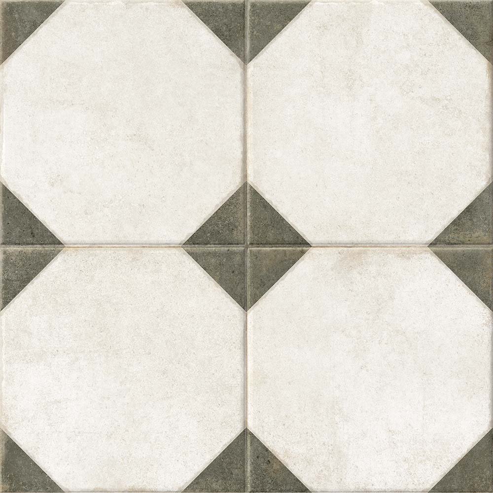 BODENFLIESE PATCHWORK VESSO GRÜN MATT 42X42 CERSANIT | NX10712