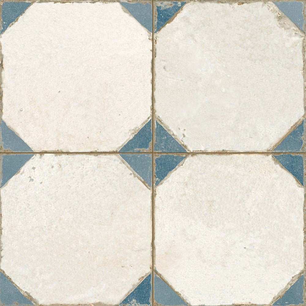 BODENFLIESE PATCHWORK FS YARD BLAU 45X45 PERONDA | NX06656