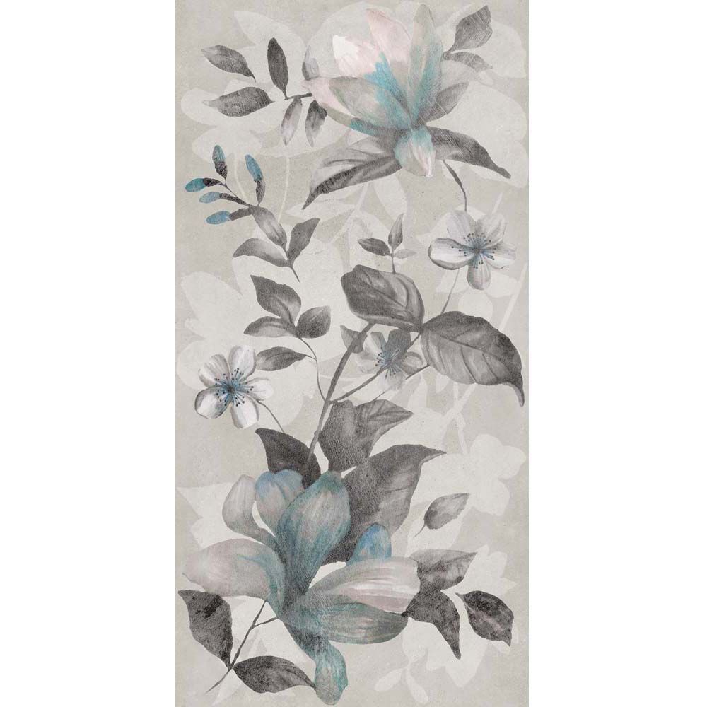DEKORFLIESE FLORALOPTIK WALLPAPERS FIORE MATT 60X120 DADO CERAMICA ...