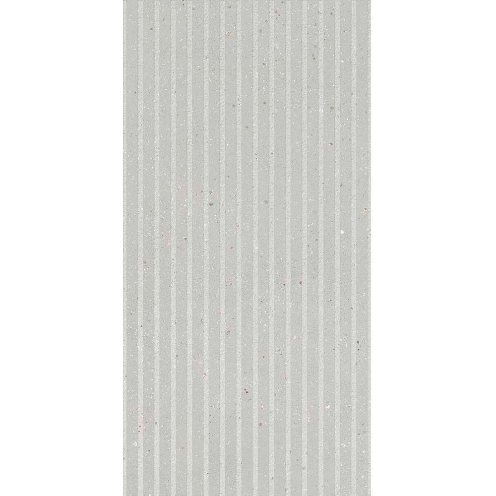 BODENFLIESE TERRAZZOOPTIK GEOLOGY GRAU MATT 60X120 DADO CERAMICA | NX09678