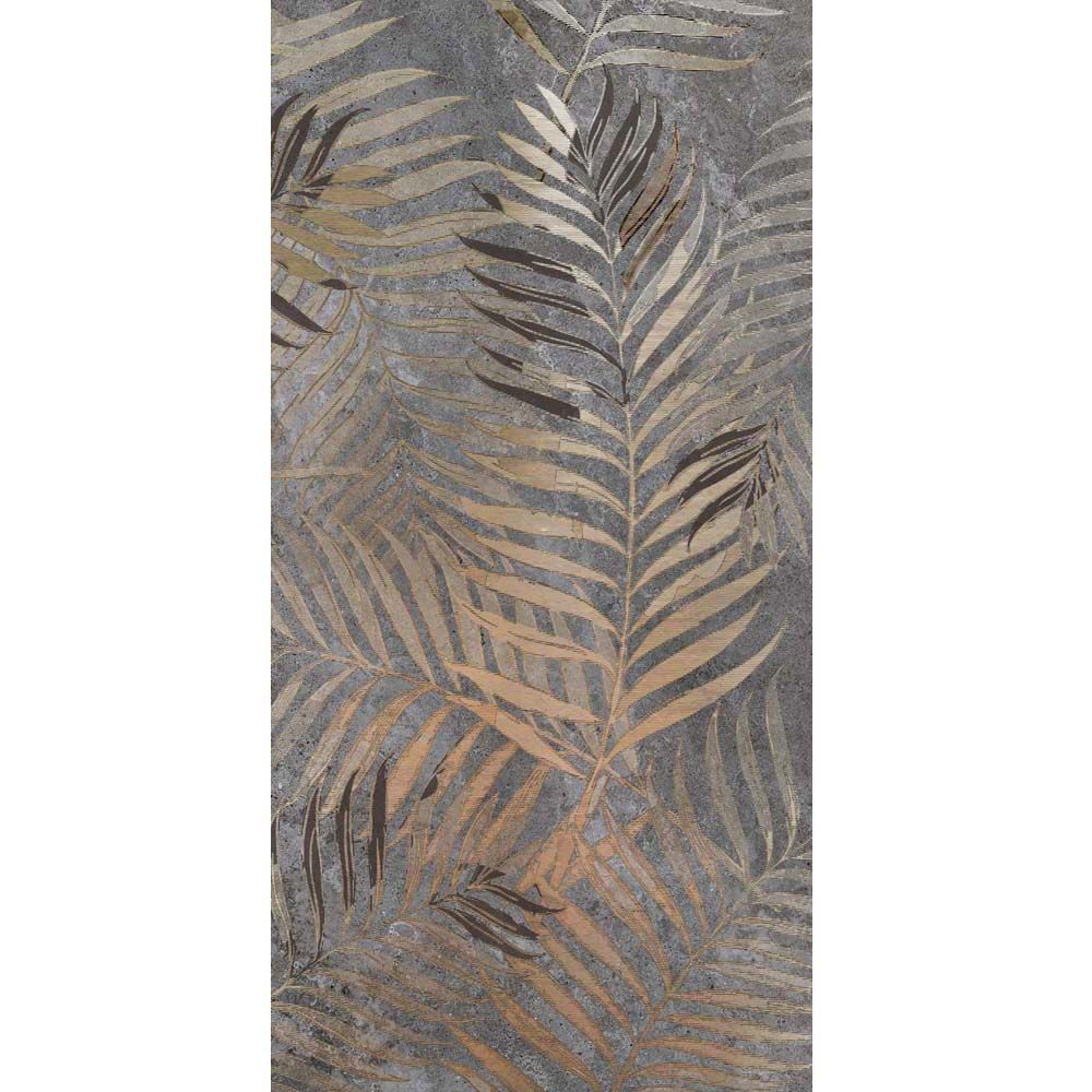 DEKORFLIESE FLORALOPTIK WALLPAPERS GOLDEN FERN MATT 60X120 DADO ...